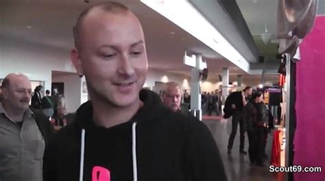 German Hostess Fucks Outdoor With Normal Boy On Event Amateur Porn By