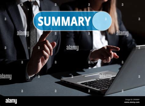 Writing Displaying Text Summary Internet Concept Brief Statement Abstract Synopsis Concise