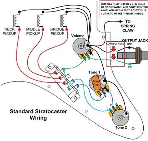 Understanding The Stratocaster Schematic Diagram A Comprehensive Guide