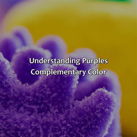 What Is Purples Complementary Color