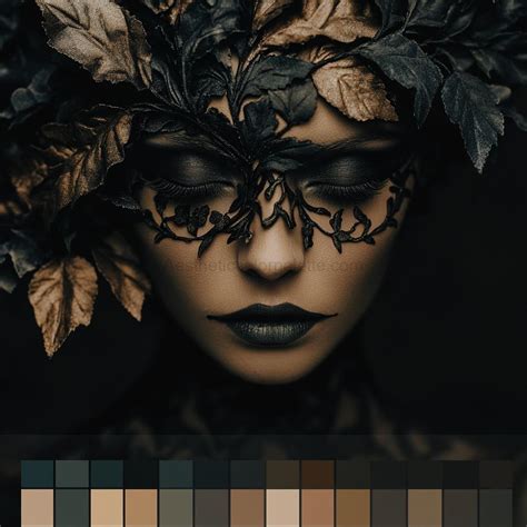 Aesthetic Dark Color Palettes Aesthetic Color Palette