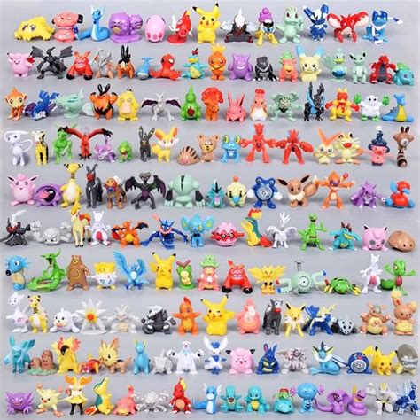 Takara Tomy Pokemon Action Figure Toys Mini Figures Model Toy Pikachu