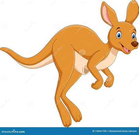 Kangaroo Clipart Easy Cute