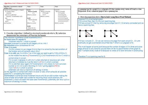 312 Hw Correctness Solution Pdf Discrete Mathematics Theoretical Computer Science