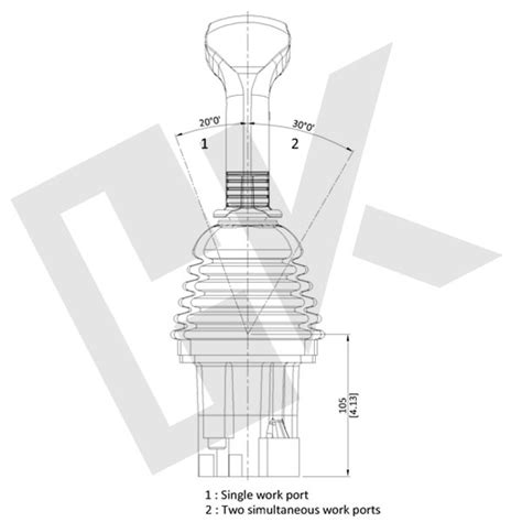 2 Axis Hydraulic Pilot Valve
