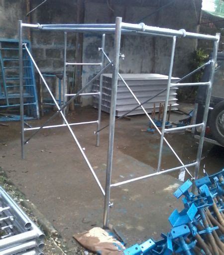 Construction Base Jack U Head Jack Shoring Jack H Frame Set Gi Ladder Gi Catwalk Metal