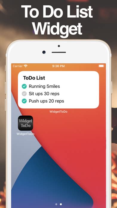 To Do List Widget Widgettodo For Ios Iphoneipod Touch Free Download At Apppure