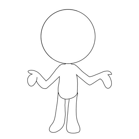 Dandys World Oc Base Body Pose