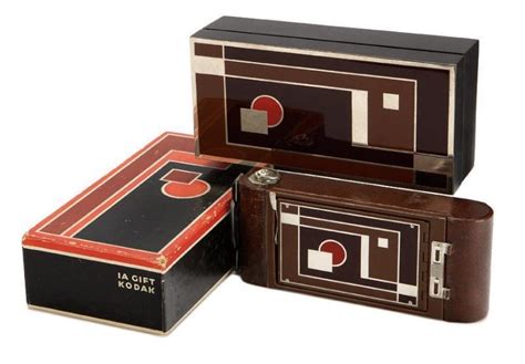 Walter Dorwin Teague Kodak Camera With Original T Box And