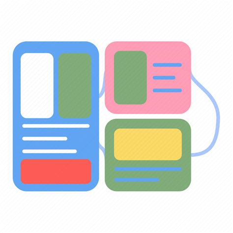 Web Workflow Framing Data Prototype Icon Download On Iconfinder