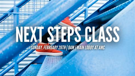 Next Steps Class Hopelife
