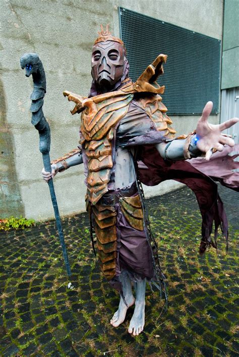 Skyrim Dragon Priest Cosplay Skyrim Cosplay Cosplay Dragon Priest