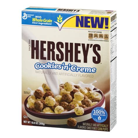 Hersheys Cookies And Cream Cereal