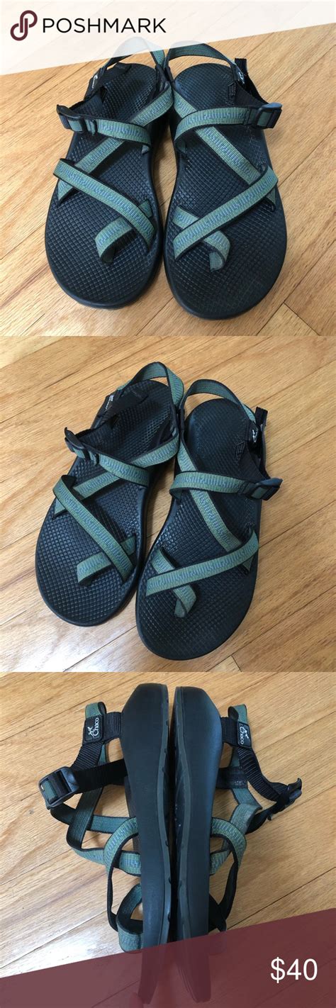 Chaco Vibram Z2 Mens Sandals Green Size 11