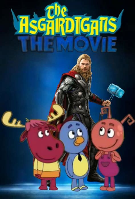 The Asgardigans The Movie Official Poster Au By Amigurumis1a On