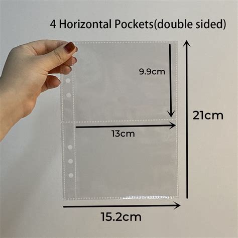 Minimalist Pp Binder Japan Style A5a4 Stationary Binding 6 Holes Loose