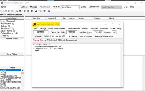 K0pir Icom 7300 And 7610 Vara Hf Winlink Express E Mail Over Hf