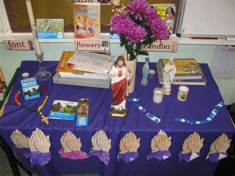 17 Best Images About Catholic Prayer Table Ideas On Pinterest Catholic Prayers Lutheran And Lent
