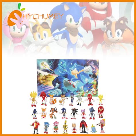 Sonic Boxed Blind Box Collectible Figures With 24 Unique Designs For Fans And Enthusiasts