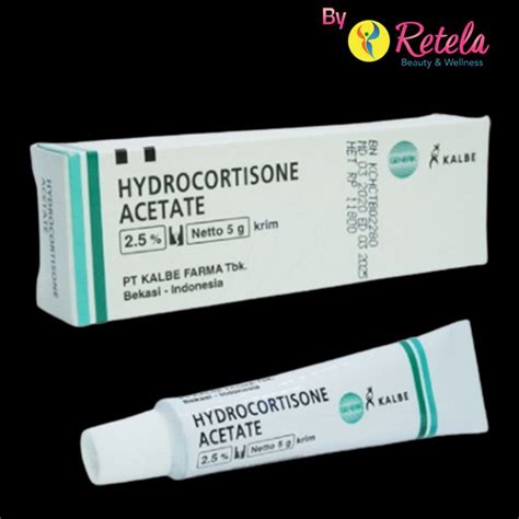 Jual Hydrocortisone 25 Cream 5gr Gen Kalbe Shopee Indonesia
