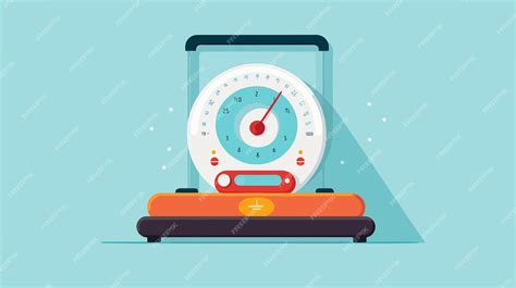 Un Reloj Digital Con Un Dial Rojo En El Frente Vector Premium Generado Con Ia