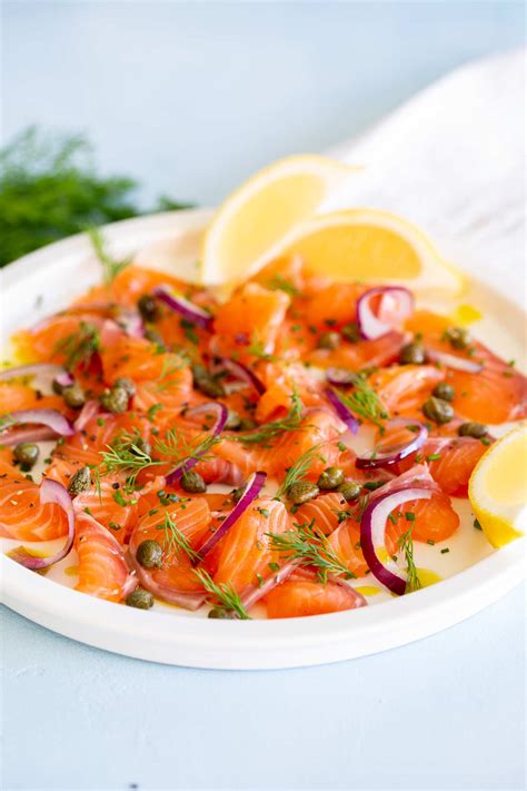 Salmon Crudo Sprinkles And Sprouts