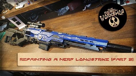 Nerf Longstrike Paint Job