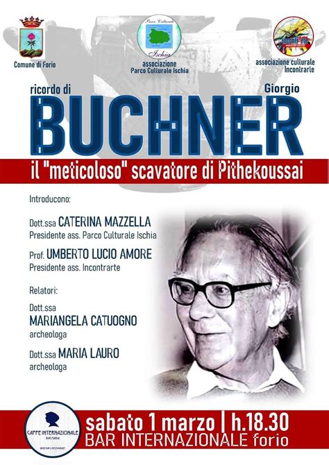 Ischia Na A Forio Lincontro “in Ricordo Di Giorgio Buchner Il