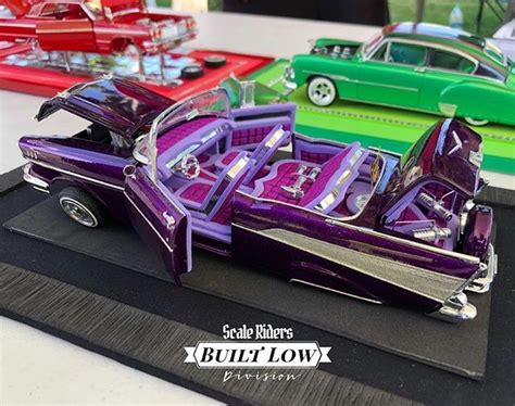 Custom Painted Lowrider Model Car
