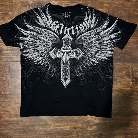Affliction Mens T Shirt 2000s Affliction Outfits Aflicktion Tshirts