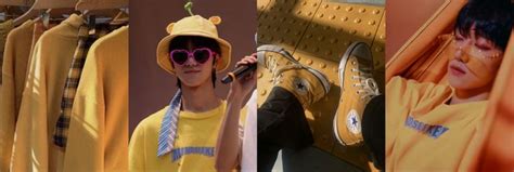 The8 Yellow Header Header Seventeen Yellow Aesthetic