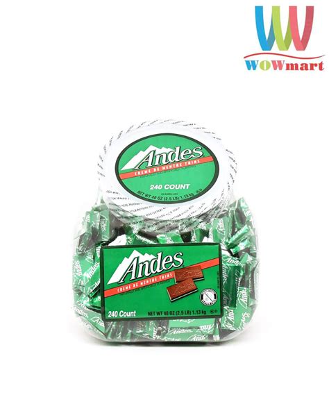 Kẹo Socola Bạc Hà Andes 240 Viên Wowmart Vn 100 Hàng Ngoại Nhập