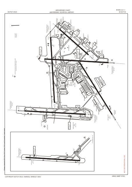 Aerodrome Chart Amsterdam Schiphol Airport Eham 2 2 11 30 Oct