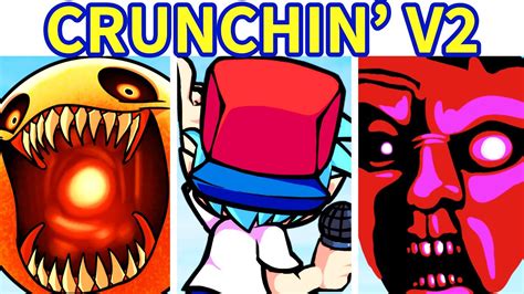 Friday Night Crunchin V2 Full Week Cutscenes Fnf Modhard Youtube