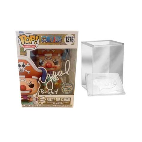 Signed By Jeff Ward Funko Pop Aniamtion One Piece Buggy The Clown