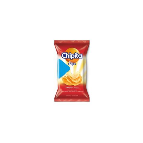 Πατατάκια Γεύση Κλασική με Αλάτι Chipita Chips 105gr