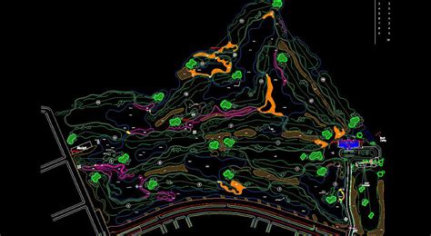 Golf Course Lighting Ii Layout Of Light Pole Agc Lighting
