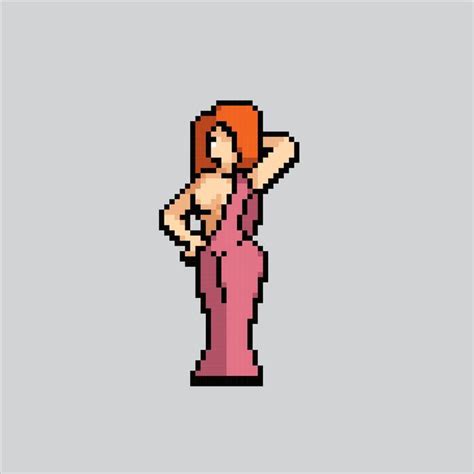 Page 2 Pixel Woman Vector Art Icons And Graphics For Free Download