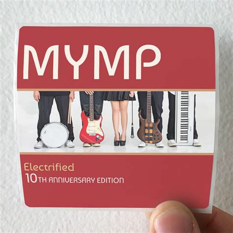 Mymp Electrified Album Cover Sticker