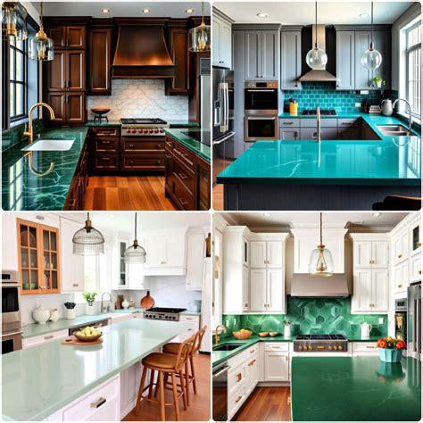 Kitchen Ideas With Green Countertops