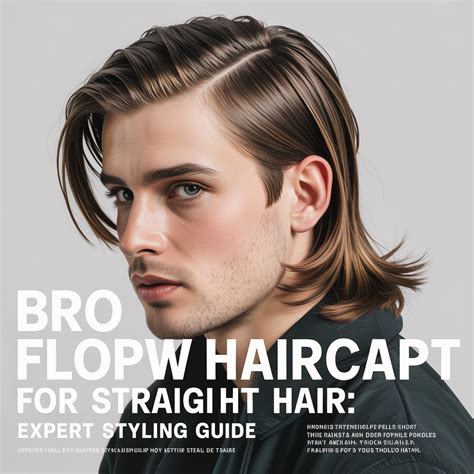 Bro Flow Haircut For Straight Hair Expert Styling Guide Barberstake Uk Barber Education
