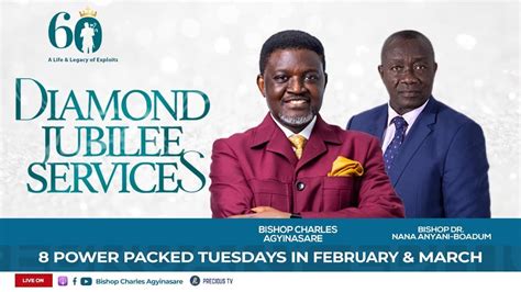Diamond Jubilee Service Week 5 Bishop Dr Nana Anyani Boadum 08 03 2022 Youtube