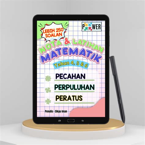 Dlp E Book Matematik Tahun 45 And 6 Pecahan Perpuluhan And Peratus 127m