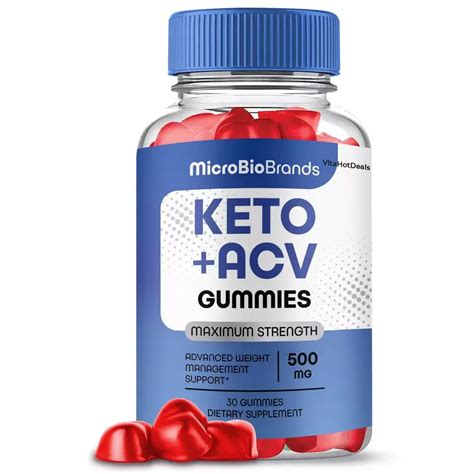 Acrolt Microbiobrands Keto Acv Gummies Microbio Brands Acv Max