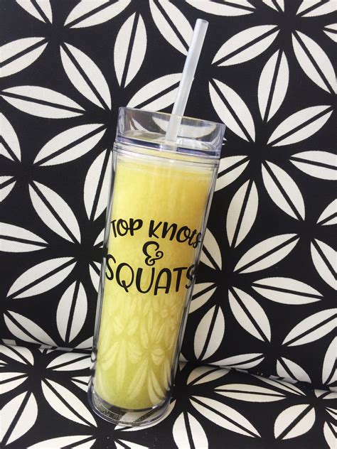 Top Knots And Squats Decal Shaker Decal Cup Decal Laptop Etsy