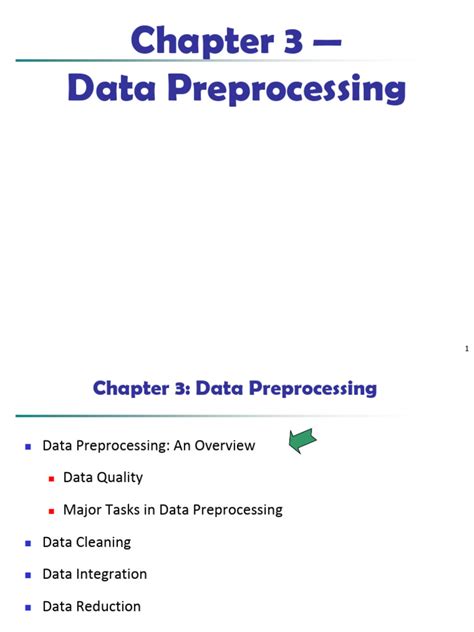 Module 2c Data Preprocessing Pdf Cluster Analysis Sampling