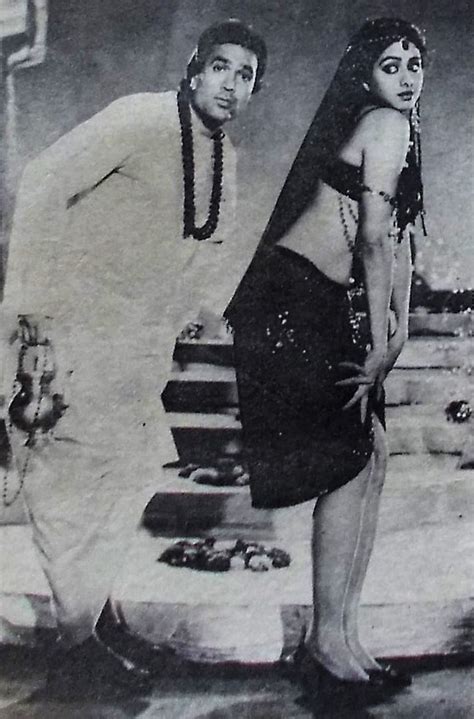 Sridevi Rajesh Khanna And Sridevi In Masterji 1985