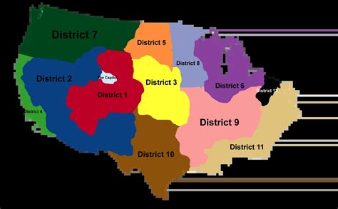Districts Of Panem Delis Hunger Games Wiki Fandom