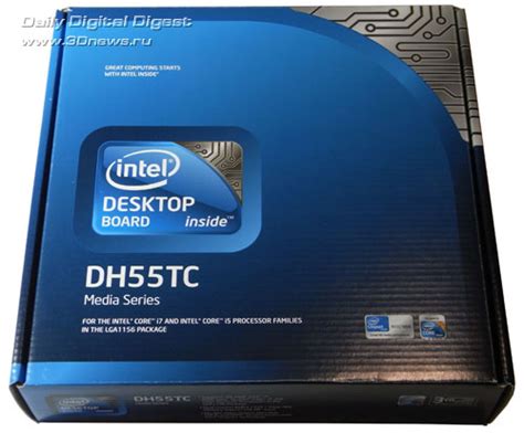 Материнская плата Intel DH55TC на чипсете Intel H55 / Материнские платы