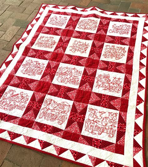 History Of Redwork Quilts At Grace Dorothy Blog